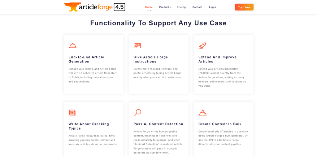 ArticleForge: AI Tool Reviews, Pricing and Software alternatives 2025 | ReviewAI