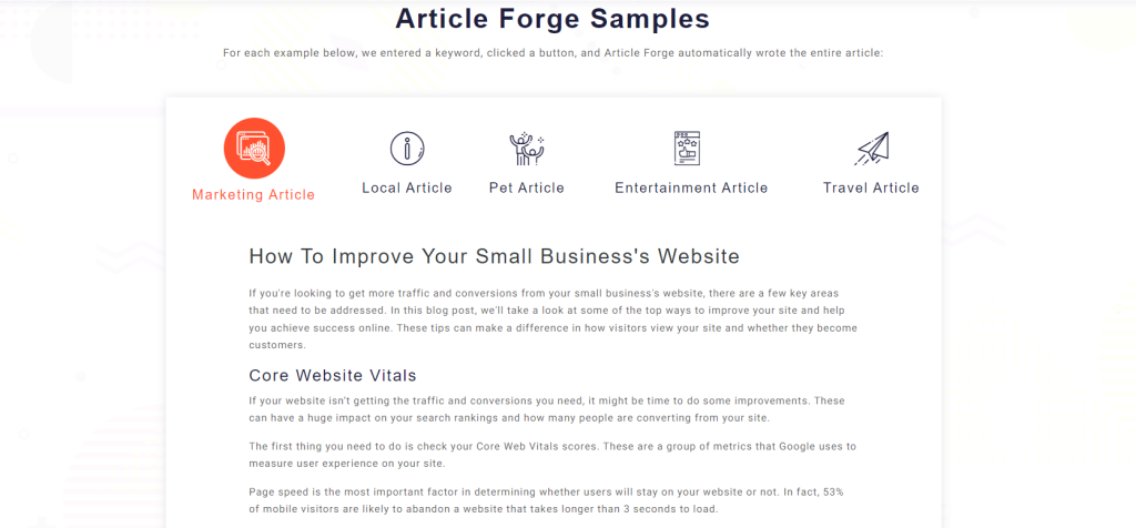 ArticleForge: AI Tool Reviews, Pricing and Software alternatives 2025 | ReviewAI