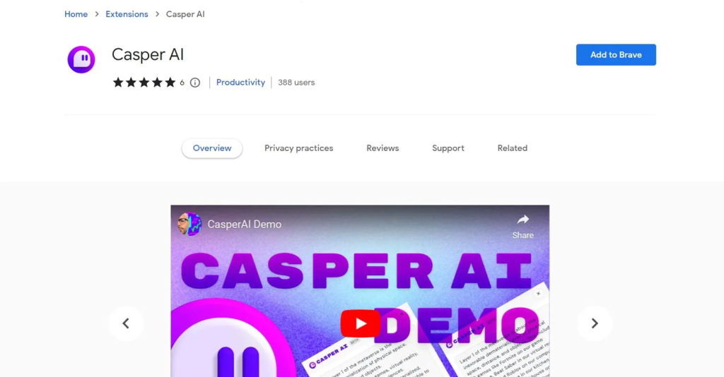 Casper AI: AI Tool Reviews, Pricing and Software alternatives 2025 | ReviewAI