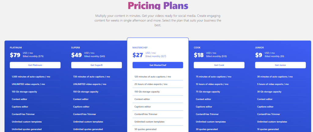 Contentfries: AI Tool Reviews, Pricing and Software alternatives 2025 | ReviewAI