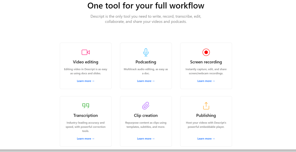 Descript: AI Tool Reviews, Pricing and Software alternatives 2025 | ReviewAI
