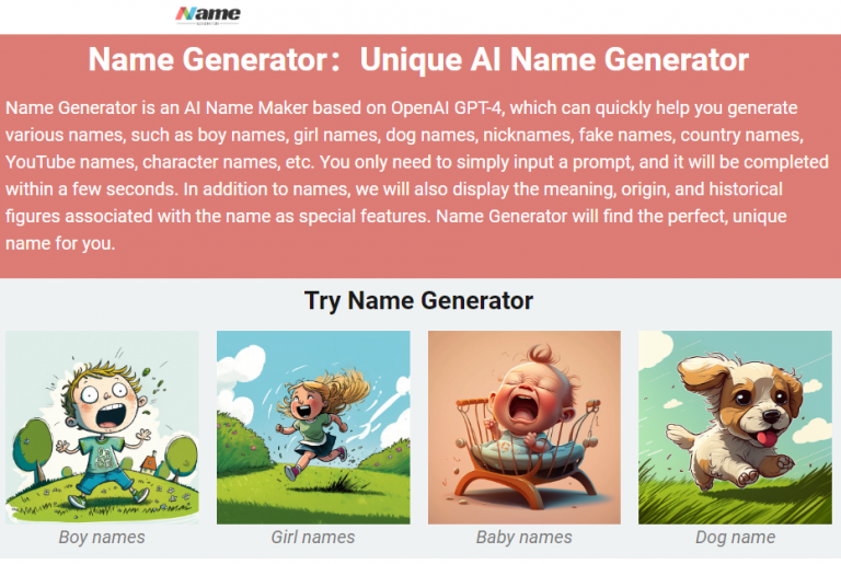 Name Generator: AI Tool Reviews, Pricing and Software alternatives 2025 ...