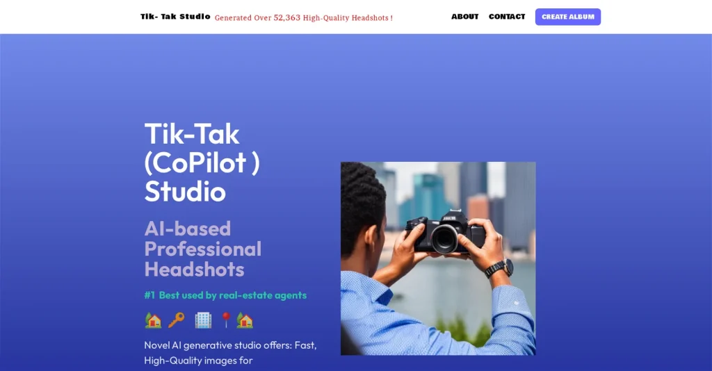 Tiktak (co-pilot) studio: AI Tool Reviews, Pricing and Software alternatives 2026 | ReviewAI