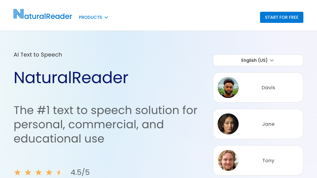 NaturalReader: AI Tool Reviews, Pricing and Software alternatives 2026 ...