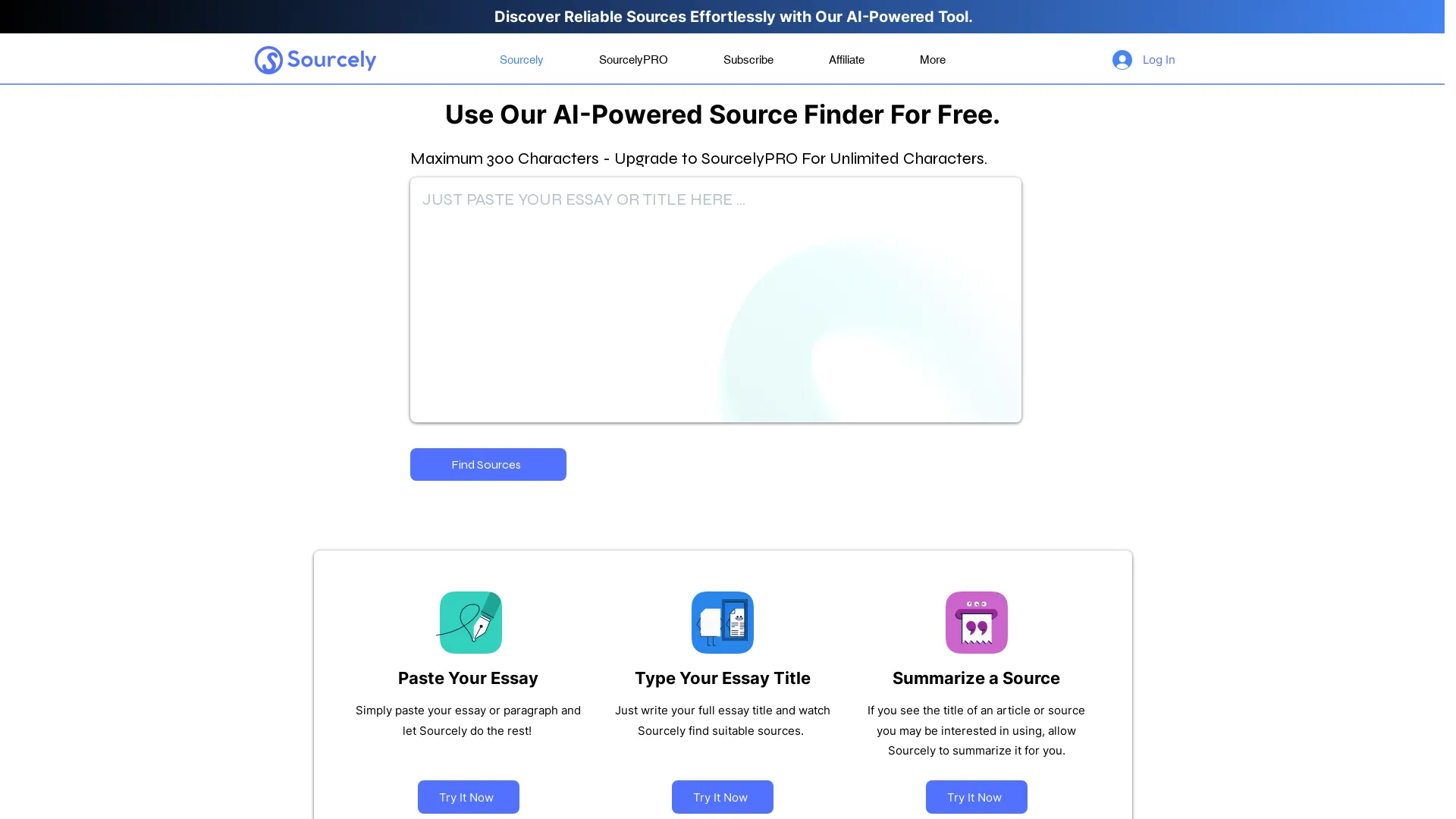 Sourcely.net: AI Tool Reviews, Pricing and Alternatives 2024 | ReviewAI