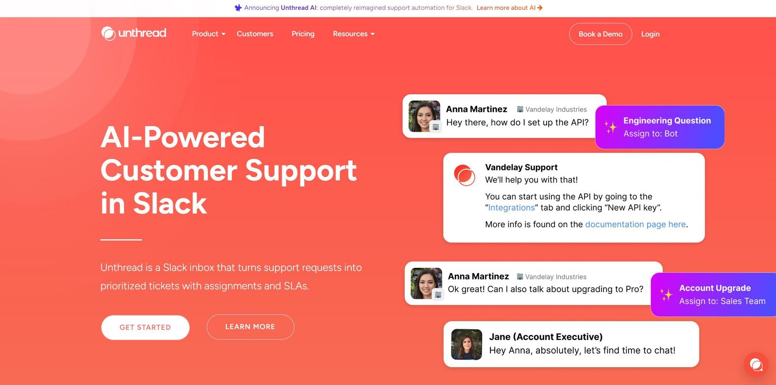 Unthread: AI Tool Reviews, Pricing and Software alternatives 2025 | ReviewAI