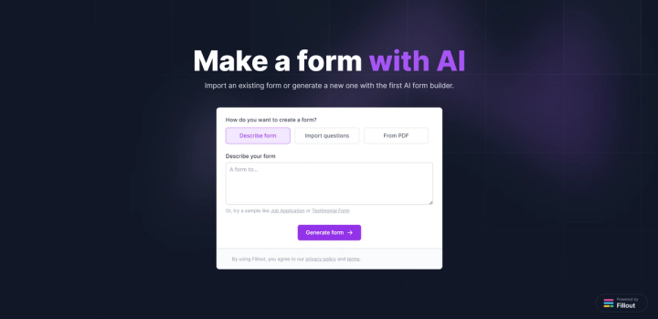 AI Form Builder: AI Tool Reviews, Pricing and Software alternatives 2025 | ReviewAI