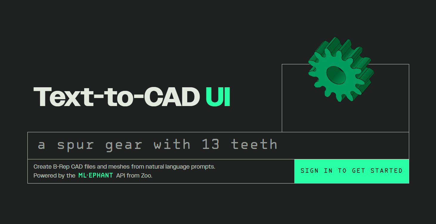 Text-to-CAD UI: AI Tool Reviews, Pricing and Software alternatives 2025 ...