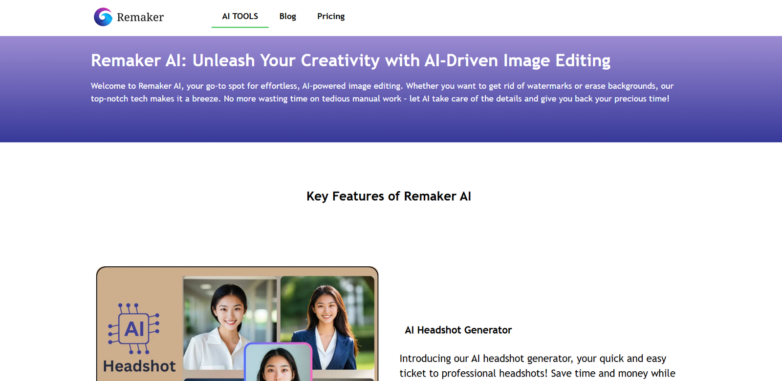 Remakeai: AI Tool Reviews, Pricing and Software alternatives 2025 ...